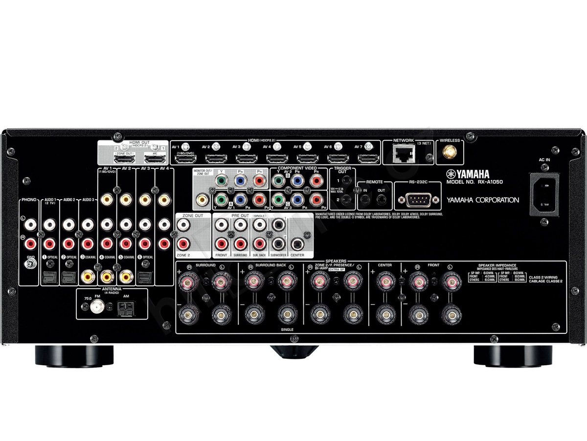 AV RECEIVER YAMAHA RX-A1050 - 7.2 kanálový AV receiever s podporou ...